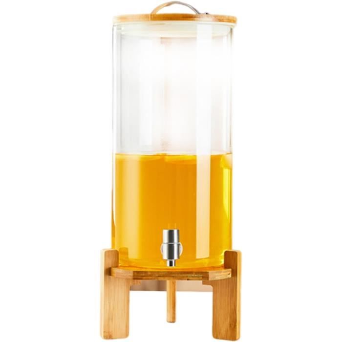 Distributeur De Limonade Avec Support, Machine à Boissons En Verre Avec ...