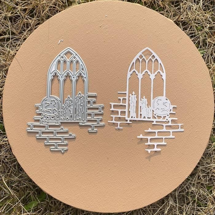 GABARIT DE DECOUPE,3--Matrices de découpe en métal, fleur de printemps ...