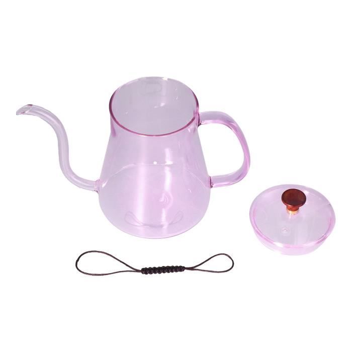 Zerone Coffee Kettle, Heat Resistant Teapot Long Nozzle with Lid for ...