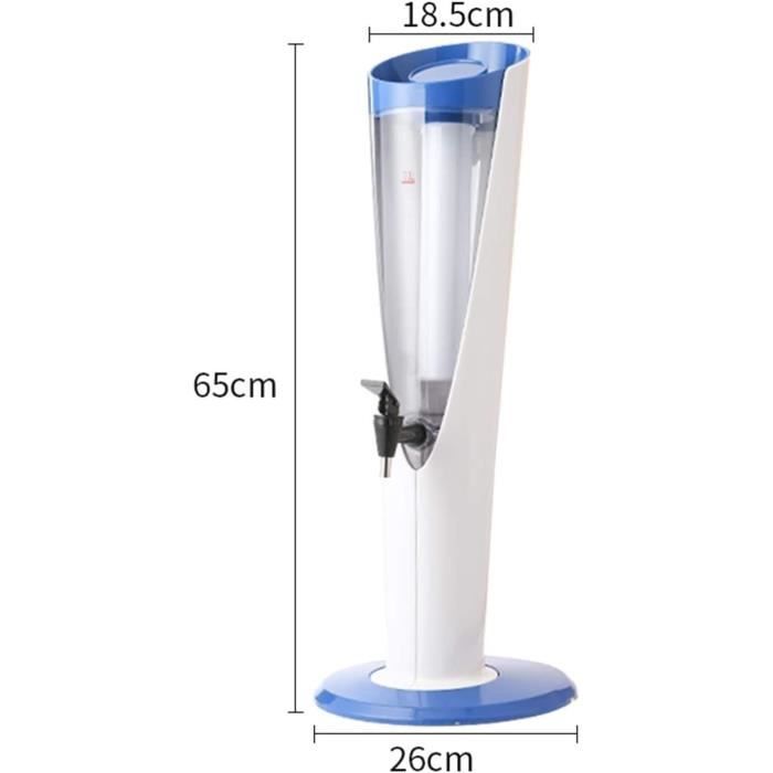 KAWAAI Girafe Biere 3L Girafe Biere avec 3 Robinets Et Tube De Glace ...