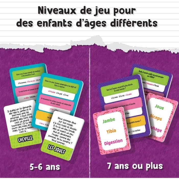 Jeu éducatif - LISCIANI - Vive le Corps Humain - Découverte du corps ...