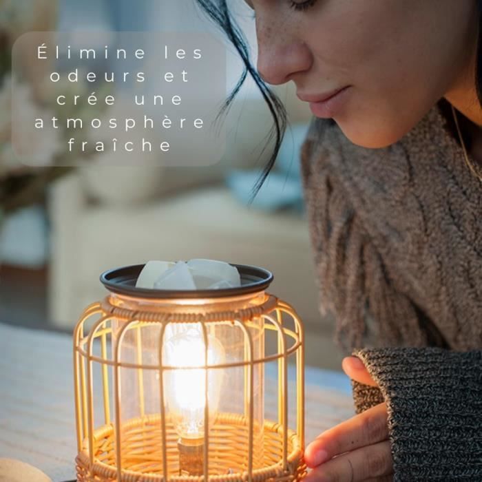 | Lampe De Chevet Et Chauffe-Bougies En Cire | Diffuseur D'Huiles ...