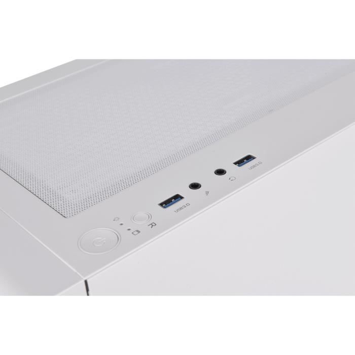 Boîtier PC Moyen Tour sans alim - THERMALTAKE S200 TG ARGB (Blanc ...