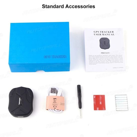 Mini traqueur GPS TK905 TKSTAR,1500mAh,moniteur vocal,gratuit,étanche,localisateur de suivi GPS ...