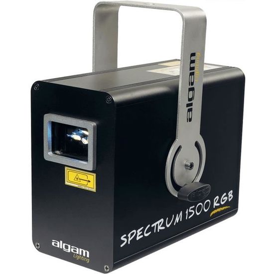 ALGAM LIGHTING LAL SPECTRUM1500RGB - LASER D'ANIMATION 1500MW RGB - Cdiscount TV Son Photo