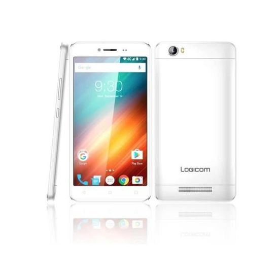 Smartphone Logicom M BOT551 Blanc - Cdiscount Téléphonie