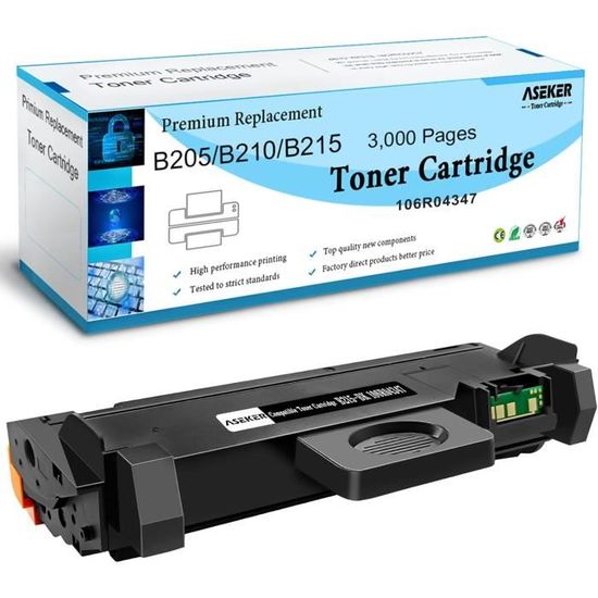 Compatible Cartouche De Toner B205 B210 B215 106R04346 106R04347 Toner ...