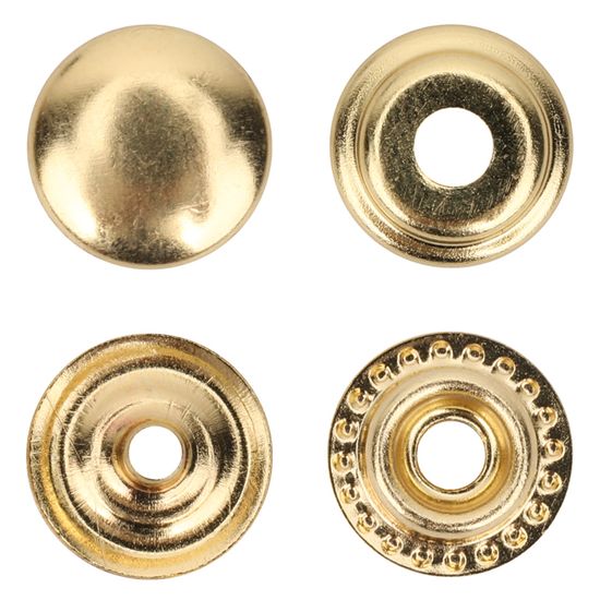 10mm Or Boutons Pression en Métal Snap Popper boutons-pression durable ...
