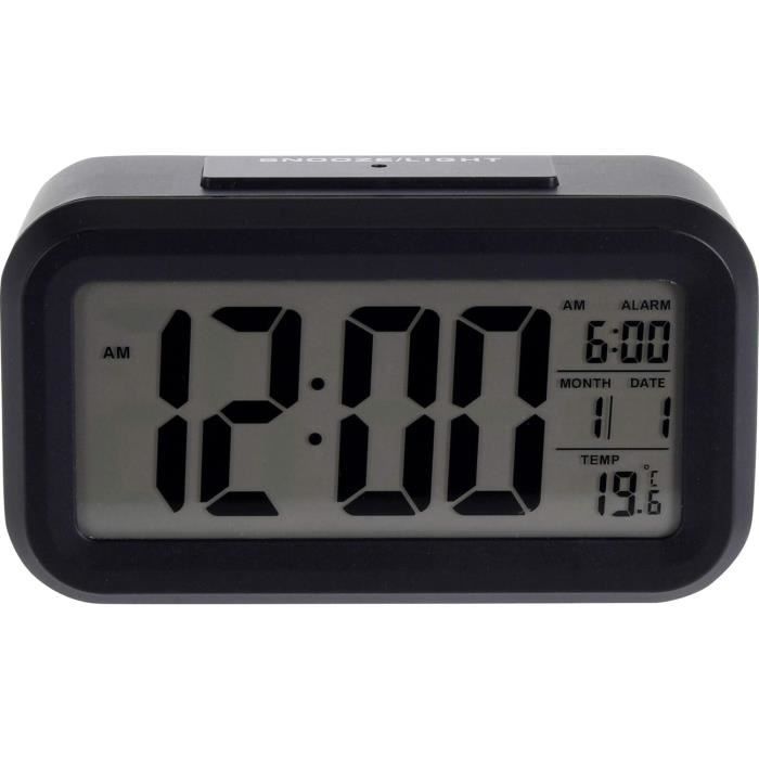 Réveil numérique à quartz - Design moderne - 14 x 7 cm -.[Z1287 ...