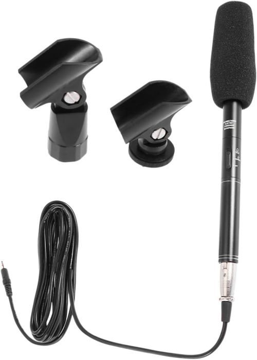 1 Jeu Sur Le Microphone De La Caméra Micro D'Interview Caméra ...