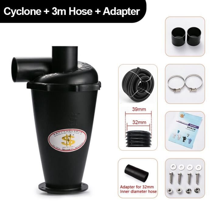 Jeu de cyclone noir 3 - Filtre d'aspirateur Turbo Cyclone de sixième ...