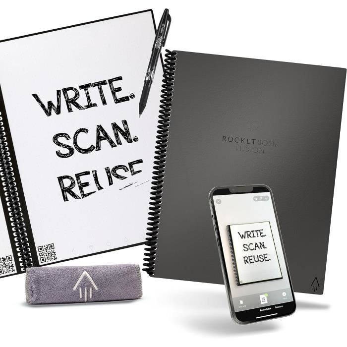 Fusion Cahier De Notes Effacable, To Do List Bloc Note Numerique ...