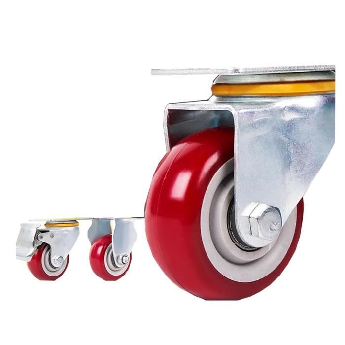 Roulettes Pour Meubles,Petites Roulettes Pivotantes,50Mm Avec Frein ... Roulettes Pour Meubles,Petites Roulettes Pivotantes,50Mm Avec Frein ...