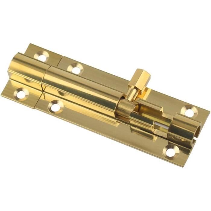 Portes en Laiton Coulissante Loquet De Verrouillage Boulon Loquet Baril ...