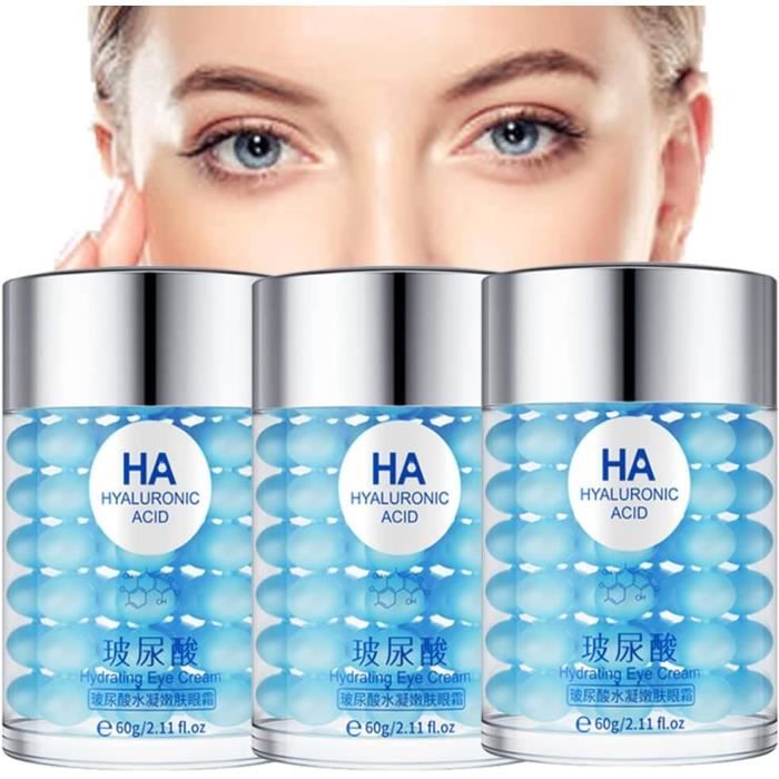 Crème pour les yeux de l'acide hyaluronique, Crème contour des yeux ...