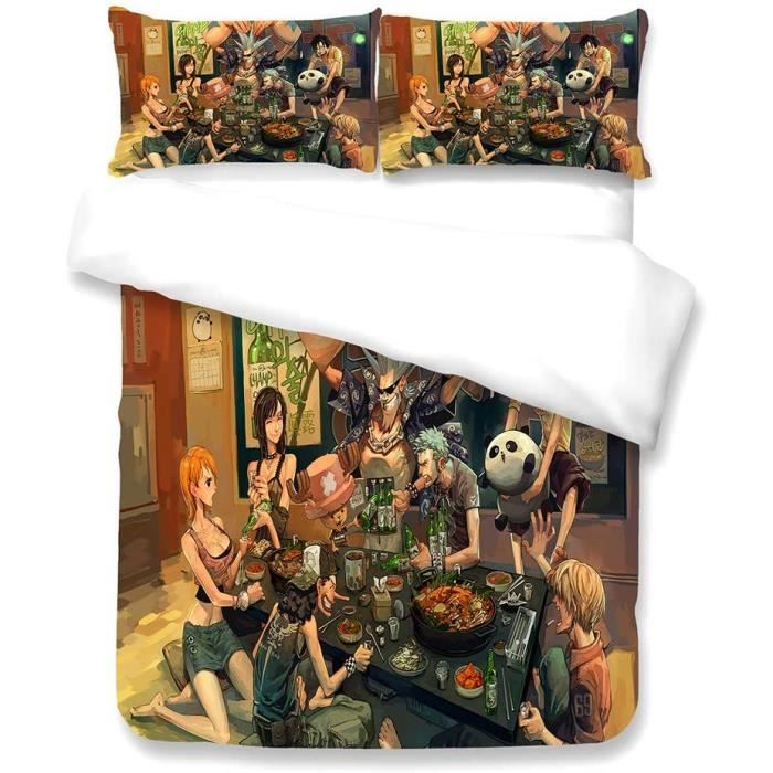 Housse De Couette One Piece One Piece Anime Parure De Lit Manga avec ... Housse De Couette One Piece One Piece Anime Parure De Lit Manga avec ...
