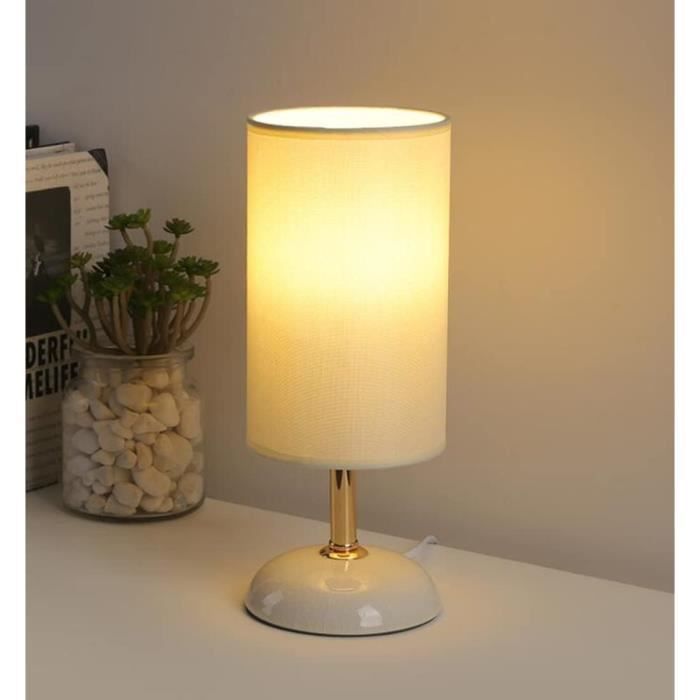 Modernité Céramique Lampe De Table Nordique Vintage Lampe De Bureau ...