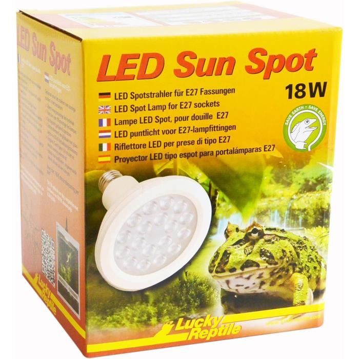 Led Sun Spot 18 Watt - Lampe Led Pour Douille E27 - Lampe Pour ...