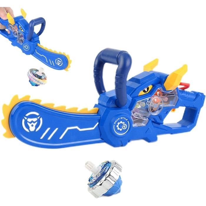 Jouet Gyro Tournant - Top Battling Game Toy Avec Cool Chainsaw Launcher ...