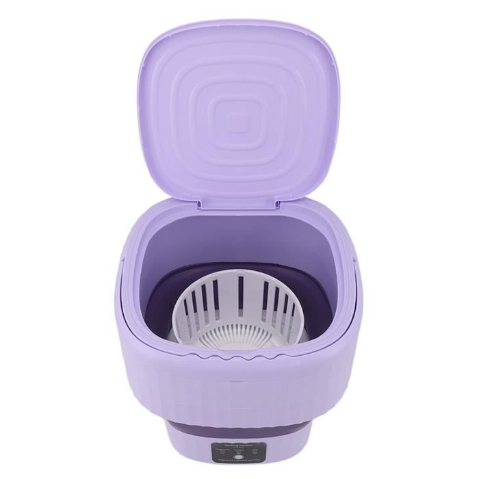 Duokon mini laveuse Machine à laver portative 9L 10W, seau pliable ...