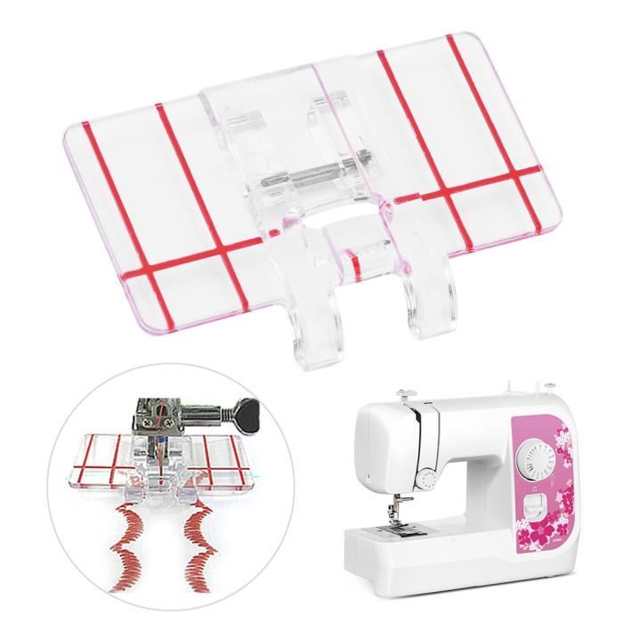 10 Pcs Border Guide Foot Stitch Clear Parallel Stitch Foot Presser ...