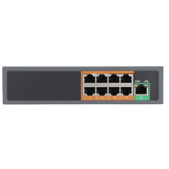 Garosa Commutateur Gigabit Commutateur POE Adaptateur Ethernet Gigabit ...