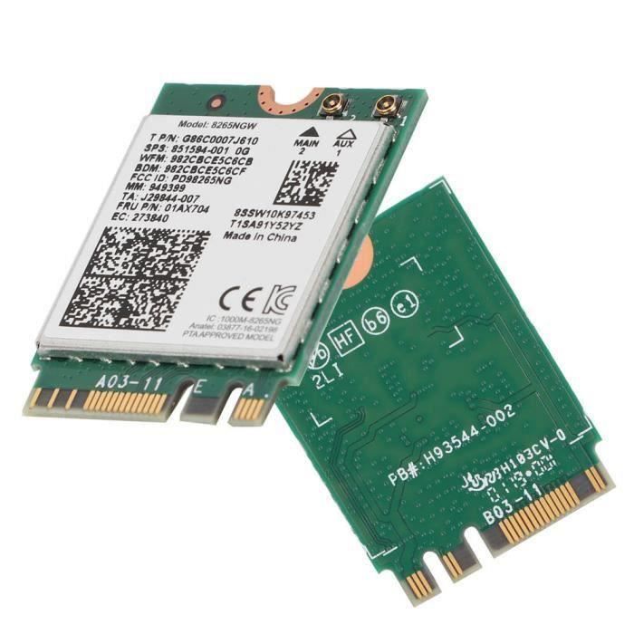 Betian-Carte réseau sans fil pour Lenovo Carte réseau Bluetooth 42 24G ...