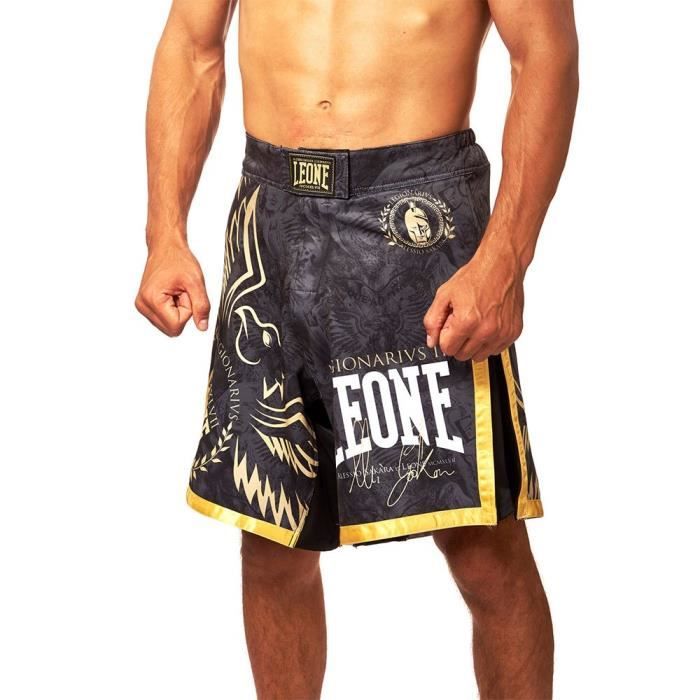 Short MMA Legionarivs II - LEONE 1947 - Noir - Adulte Mixte - Respirant ...