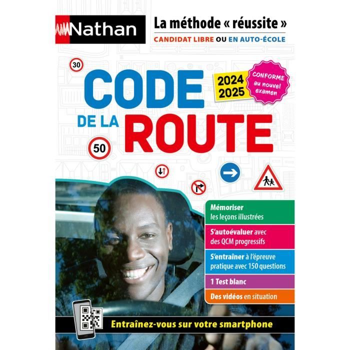 Nathan - Code de la route 2024-2025 - - Lemaire Thierry - Cdiscount