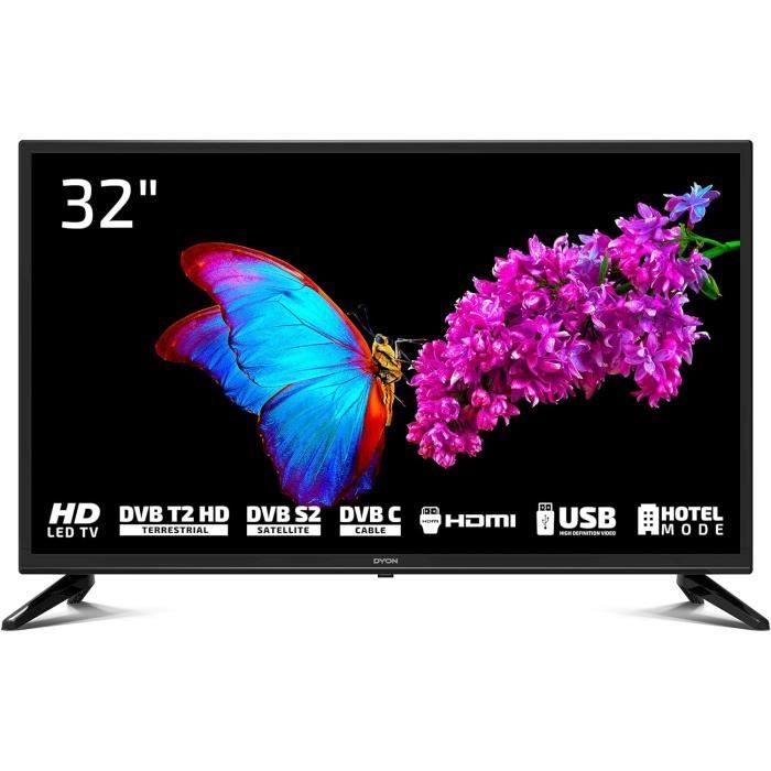 Enter 32 Pro X2 80 Cm (32 Pouces) Tv (Triple Tuner (Dvb-C--S2--T2 ...