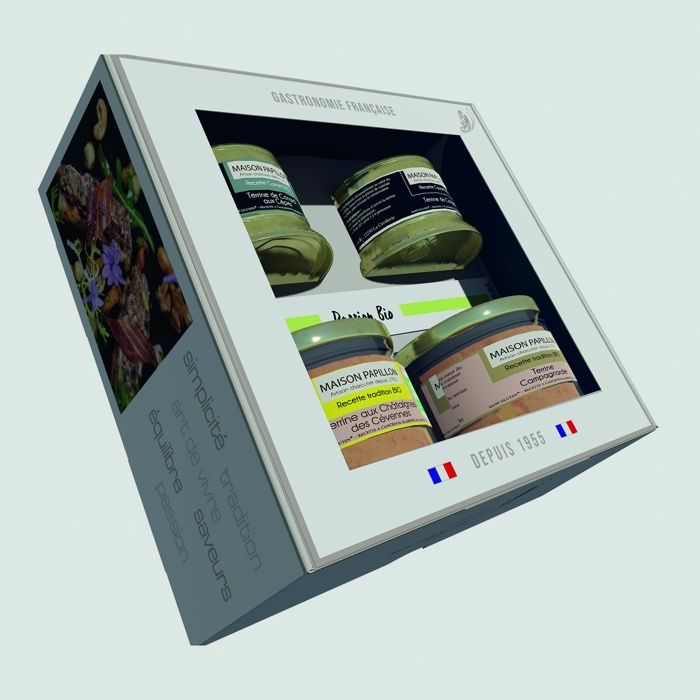 Smartbox - Assortiment de terrines avec coffret bio livré à domicile ...