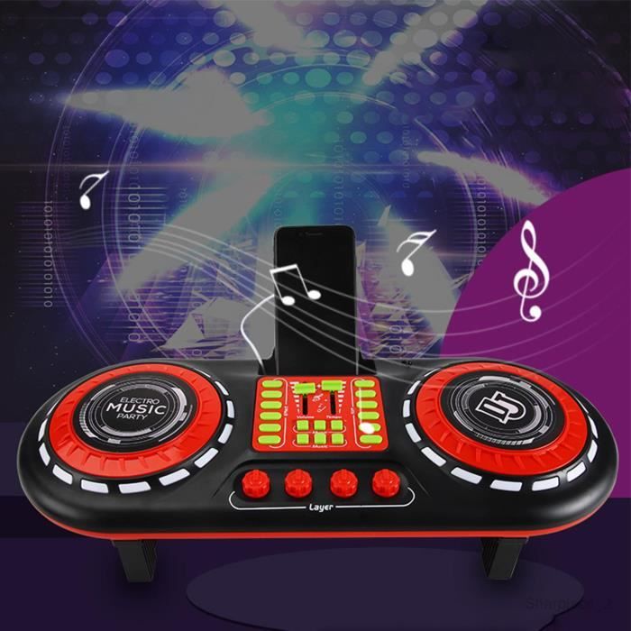 Jouet de mixage DJ - DJ Turntable - 50cm - Multifonction - Effets ...