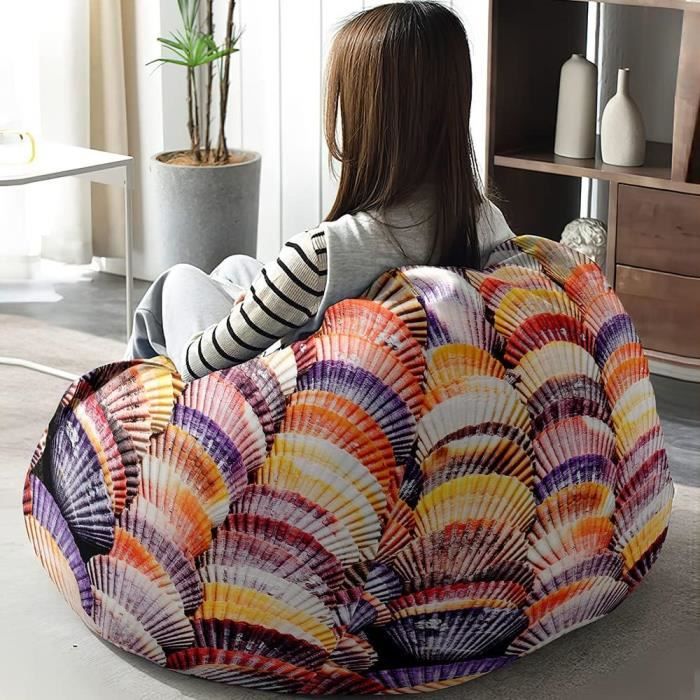 Pouf Poire Sans Remplissage, Pouf Pour Enfant Ado Adulte, 3D Motif ...