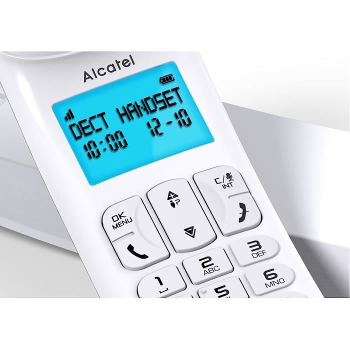 Alcatel Smile - Telephone sans Fil Design - Cdiscount Téléphonie