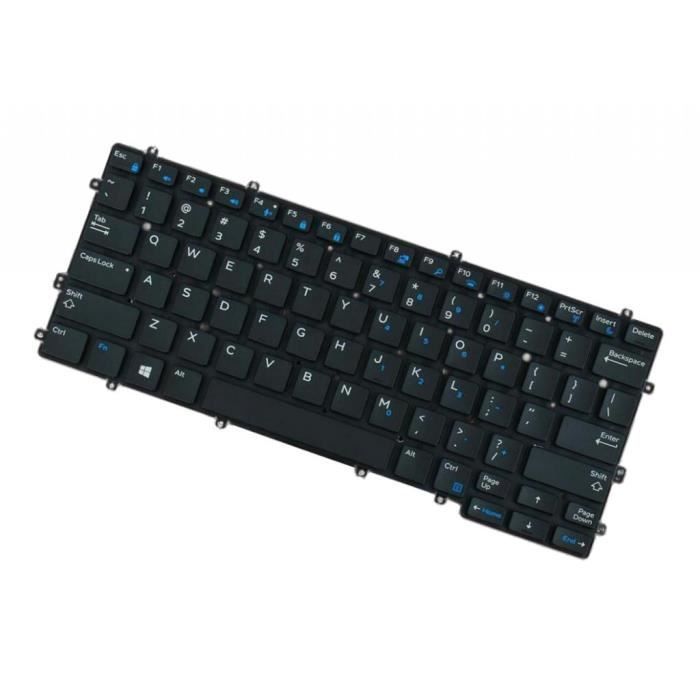 Clavier d'Ordinateur Portable Keyboard Replacement pour Dell Latitude ...