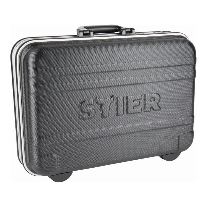 Coffre à outils - STIER - Basic - Plastique ABS - Aluminium ...