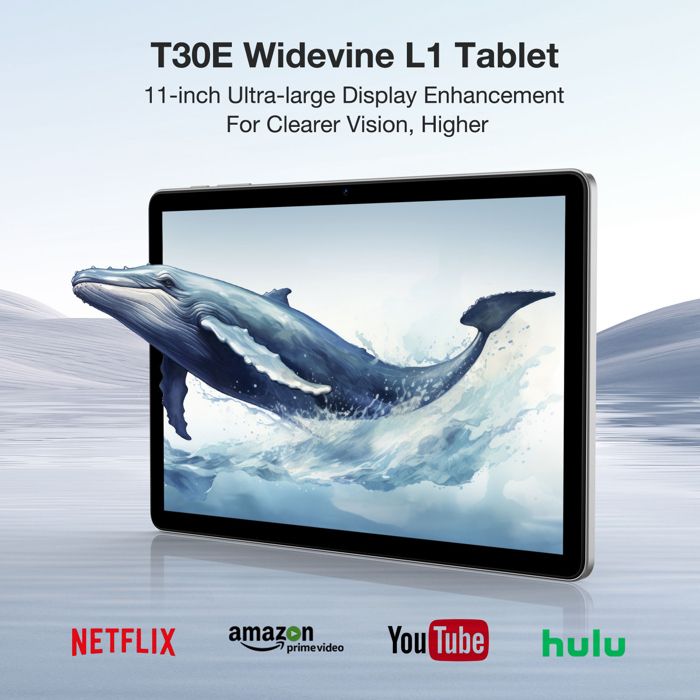 Tablette Tactile - DOOGEE - T30E - 11 pouces - Android 14 - 8000mAh - 9 ...