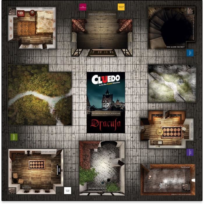 CLUEDO DRACULA - Jeu de plateau - WINNING MOVES - Cdiscount Jeux - Jouets