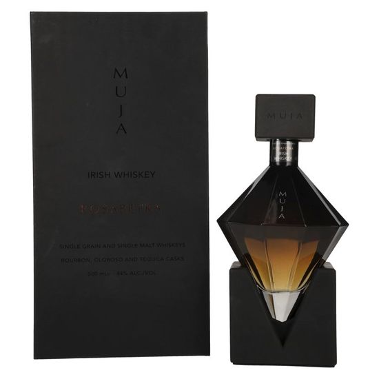 Muja Rosapetra Blended Irish Whiskey 44% Vol. 0,5l en boîte cadeau - La ...