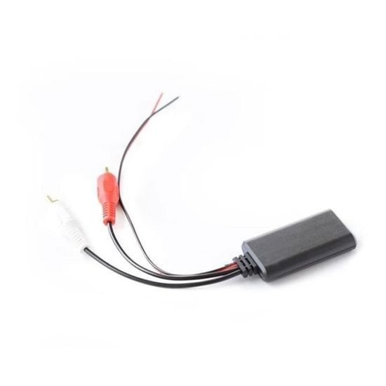Câble,Module récepteur Bluetooth universel AUX, adaptateur de câble RCA ...