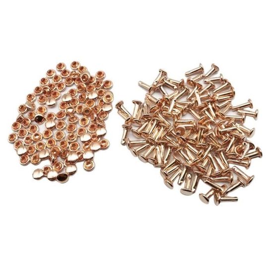 Bouton Pression Métallique Rivet Stud Punk Ceinture Sac Vêtements Or ...