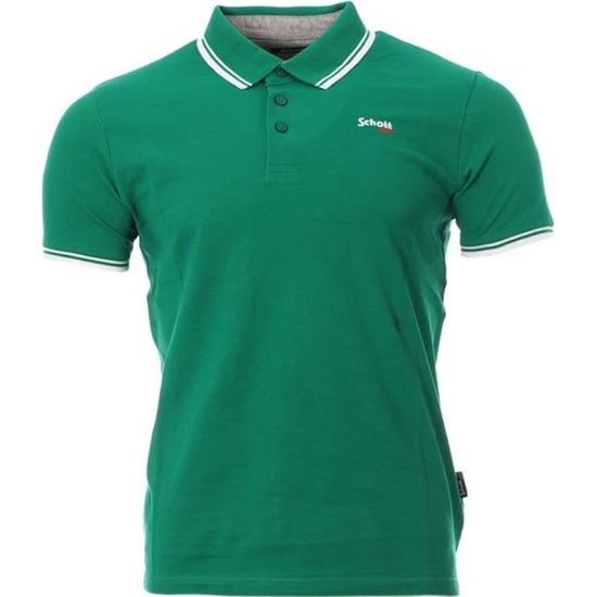Polo Vert Homme Schott Bryan Green - Cdiscount Prêt-à-Porter