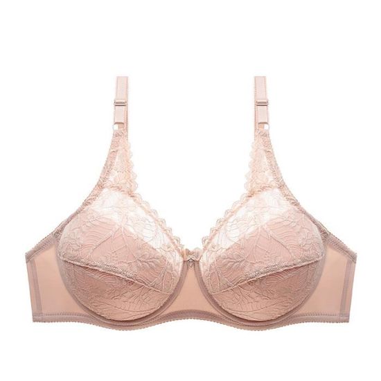 Soutien-gorge,Soutiens-gorge sexy en dentelle transparente pour femmes,sous-vêtements super fins ...