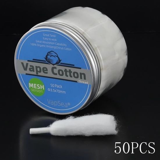 ALLUME-CIGARE,3.5mm 50pcs--Lot de cigarettes électroniques MTL bio ...