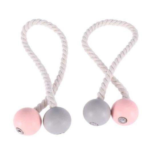 EMBRASSE - CROCHET - CORDON 2 pcs En Bois Fenêtre Rideau Embrasse ...