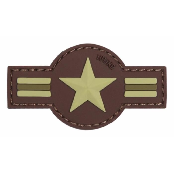 PATCH - ECUSSON 3D PVC VELCRO COCARDE US AIR FORCE MARRON ET TAN - Cdiscount Beaux-Arts et ...
