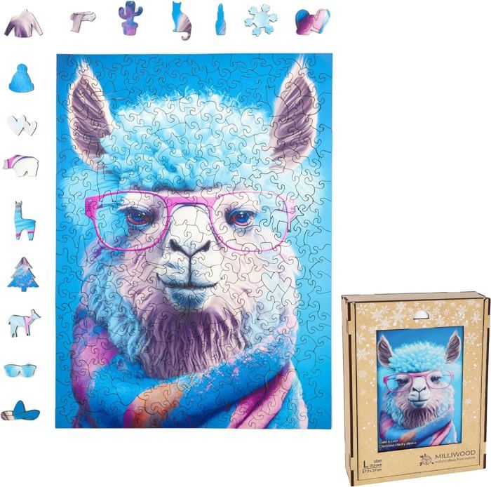 Puzzle en bois pour Enfants - Série Cold is cool - Le froid, c'est cool ...
