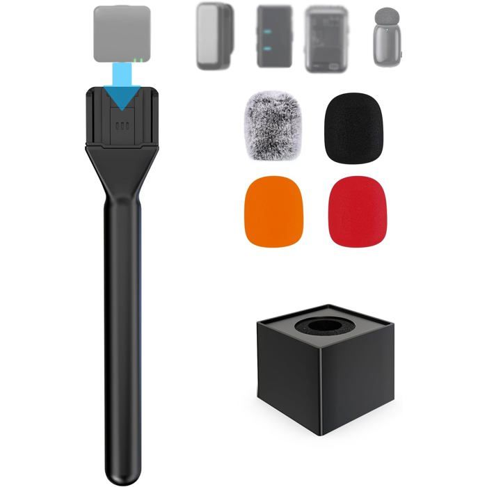 ZealSound Adaptateur à Main pour Micro-Cravate Sans Fil – Compatible ...