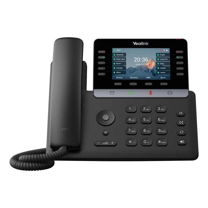 Téléphone VoIP - YEALINK - SIP-T74W - Wi-Fi - PoE - Noir - Cdiscount ...