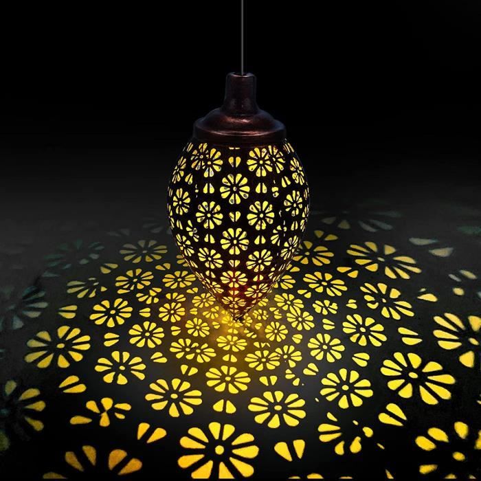 Lanternes Solaires LED Exterieur,Lampes de Jardin Extérieures, Lampes ...